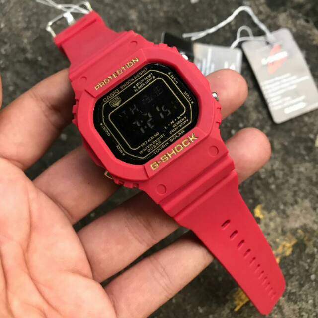รับประกัน CASIO GSHOCK สีแดงดิจิตอล | Shopee Thailand