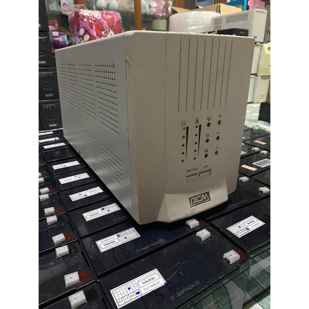 เครื่องสำรองไฟ POWERMATIC UPS (600 Va/360 Watt)(1000 Va/600 Watt) (1500 ...