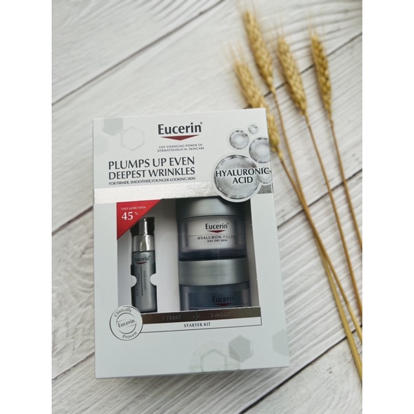 พร้อมส่ง Eucerin Hyaluron Filler mini Set. ลดริ้วรอย ยกกระชับผิวหย่อน ...