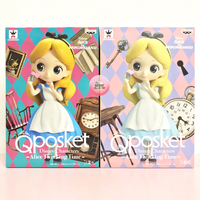 Q Posket Disney Characters -Alice Thinking Time- 2Types Set อลิซ อลิส ...