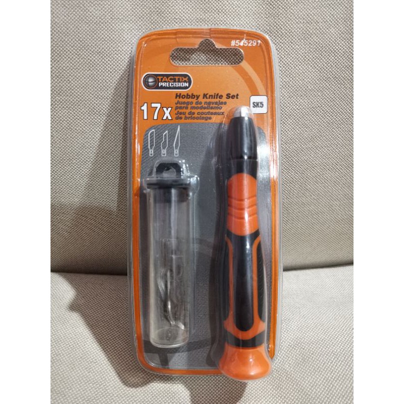 มีด PRECISION เปลี่ยนใบมีดได้ พร้อมใบเปลี่ยน 17 ชิ้น 545291 TACTIX | Shopee Thailand