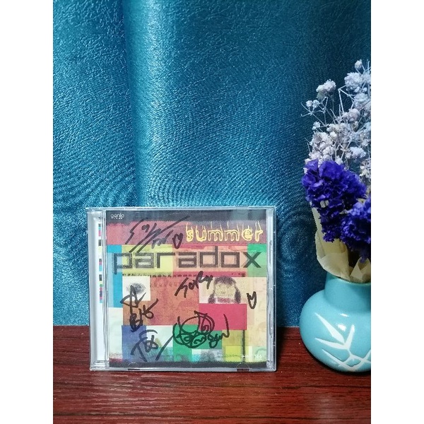 CD ซีดีเพลง พาราด็อกซ์ (Paradox) อัลบั้ม SUMMER พร้อมลายเซ็น | Shopee ...