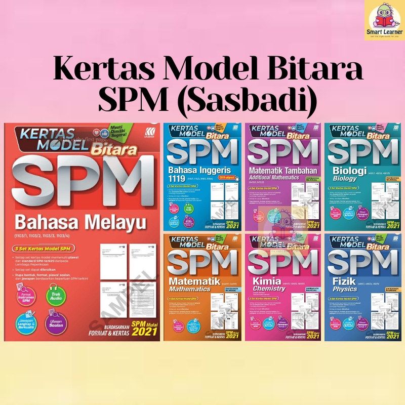 [SB] สมุดฝึกซ้อมกระดาษ SPM Bitara (Sasbadi) 2022 SPM Model Paper ...