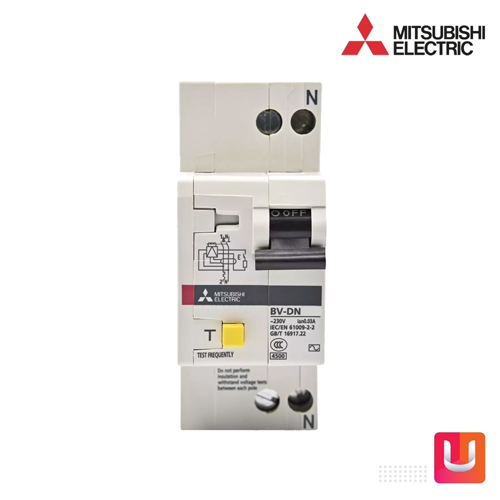 MITSUBISHI - BV - DN 2P 32A - Miniature Circuit Breaker (MCB) - เมน ...