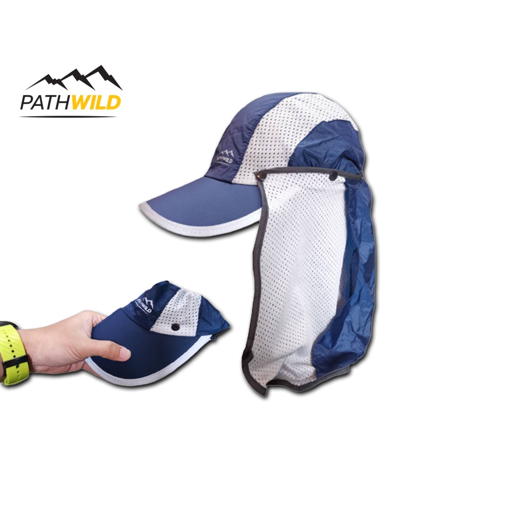 หมวกกันแดด PATHWILD TRAIL RUNNING SUN PROTECTION CAP | Shopee Thailand