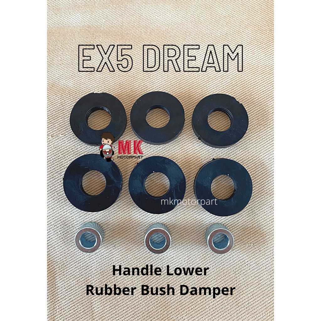 Honda EX5, Dream Handle ชุดแดมเปอร์ยางล่าง, Getah Tapak Handle, คุณภาพ ...