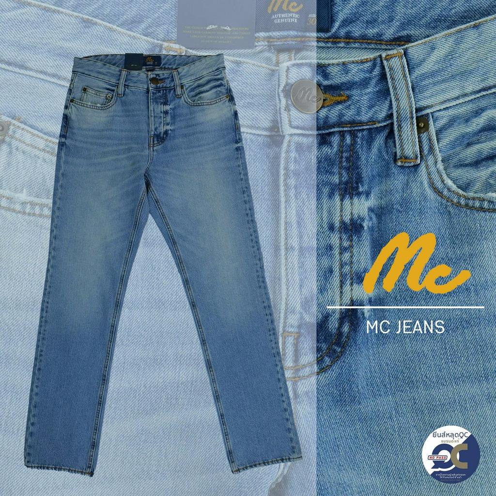 (MC-02) กางเกงยีนส์ ผู้ชาย Mc SINCE 1975 ของแท้100% หลุดQC | Shopee ...