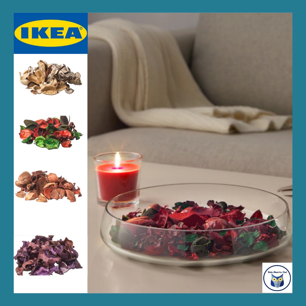 IKEA *พร้อมส่ง* ดอกไม้แห้งหอม ใส่ในชามแก้วหรือแจกัน DOFTA ดอฟท์ต้า ...