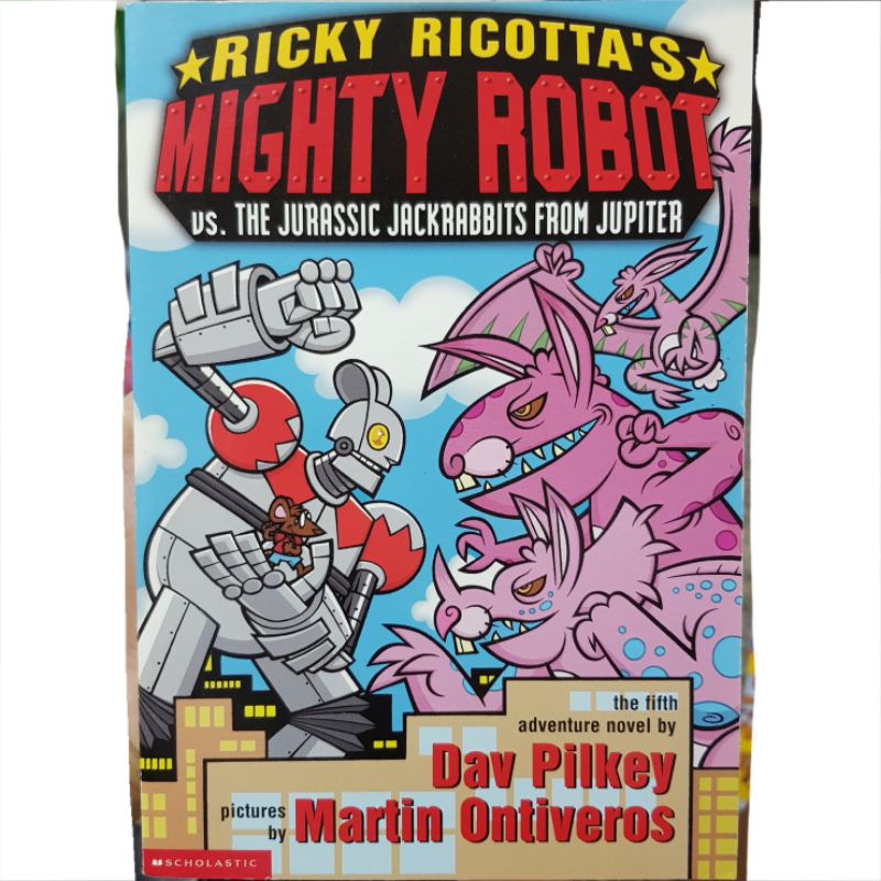 SCHOLASTIC RICKY RICOTTA'S MIGHTY ROBOT หนังสือต่างประเทศ หนังสือนอก ...