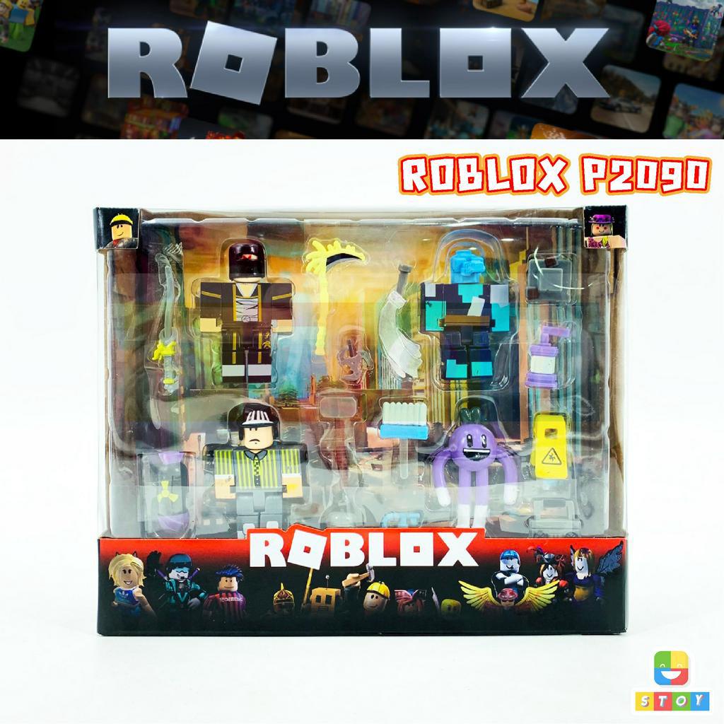 ของเล่นเด็กตุ๊กตาฟิกเกอร์ตัวละคร roblox 12 ชิ้น / roblox 6 ชิ้น ฟิกเกอร ...