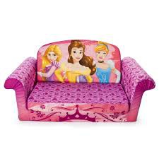 Disney Princess Marshmallow Furniture Children's 2-in-1 Flip Open Foam ...