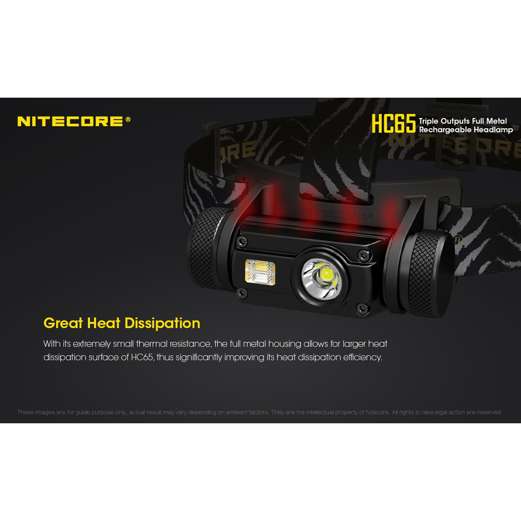 NITECORE HC65 สินค้าตัวแทนในไทยมีประกัน 3 ปี | Shopee Thailand