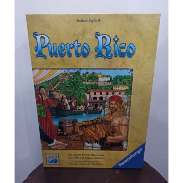 Puerto rico deluxe board game | Shopee Thailand