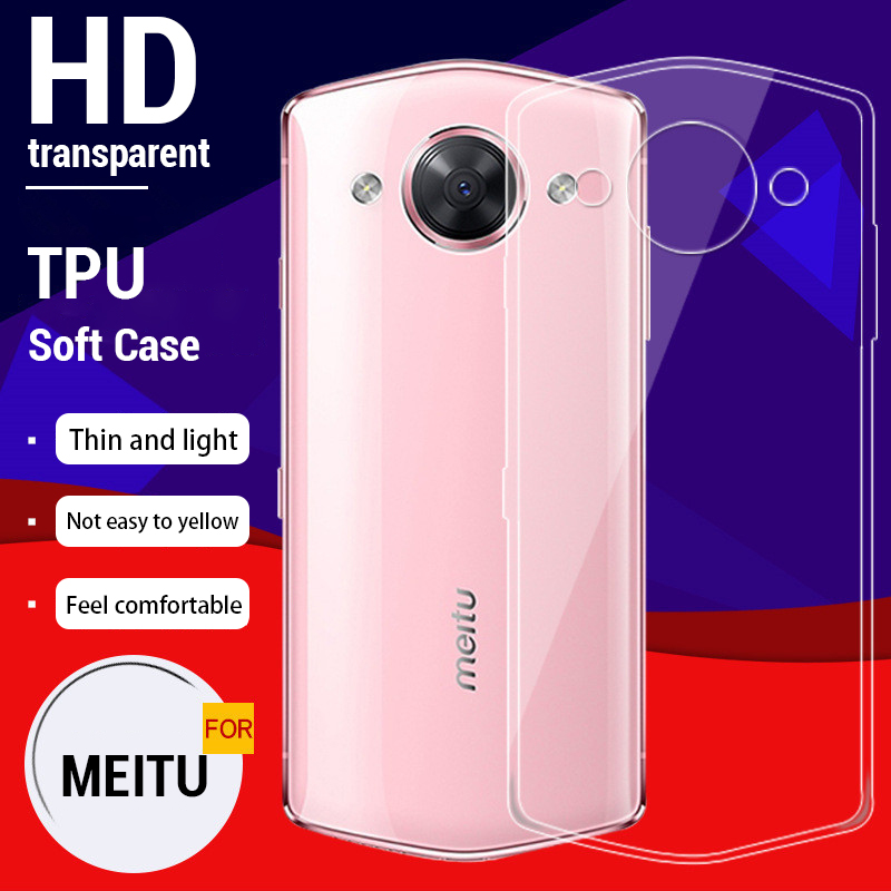 เคสโทรศัพท์นุ่ม Tpu ป้องกันรอยสําหรับ Meitu T8 T8S M8S M6 V7 V6 T9 | Shopee Thailand