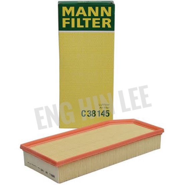 BENZ ไส้กรองอากาศ รถเบนซ์ ยี่ห้อ Mann C38145 สำหรับรุ่น W203 W210 W220 เครื่อง OM611, 612, 613 ...