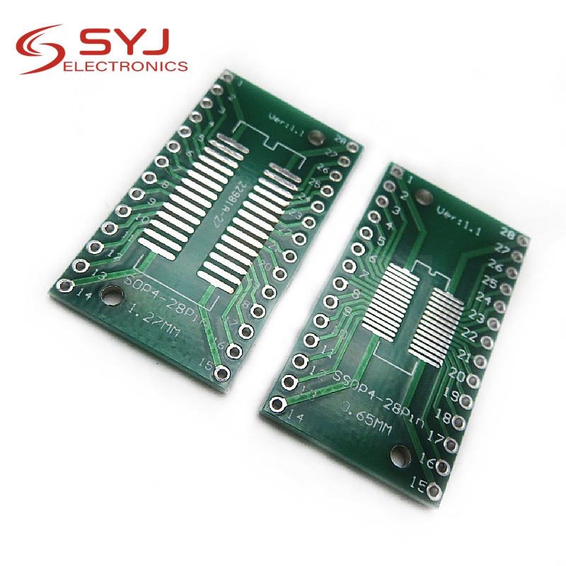 5pcs/lot TSSOP28 SSOP28 SOP28 to DIP28 Transfer Board DIP Pin Board ...