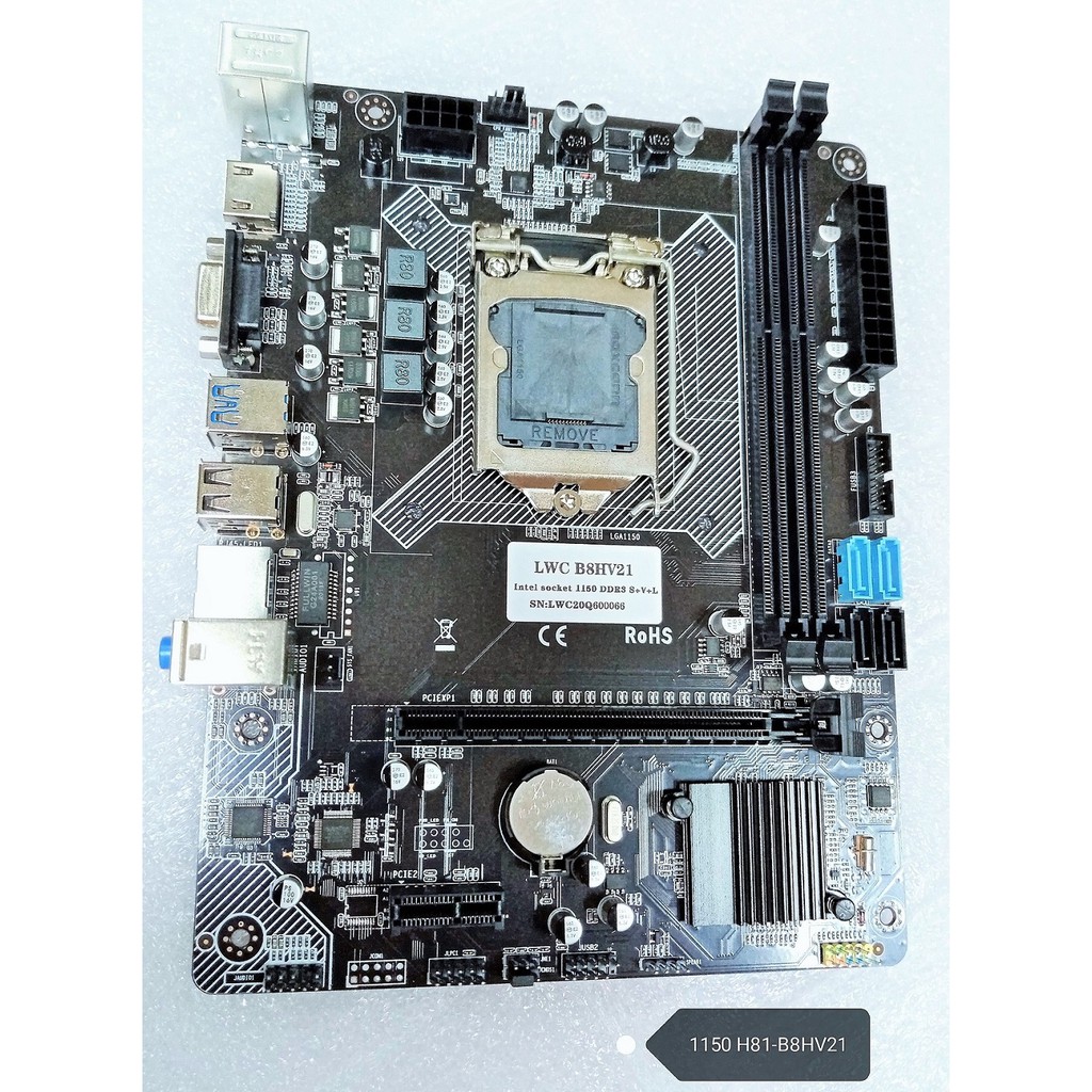 Mainboard 1150 (H81-B8HV2) เมนบอร์ด LWC (Longwell) /USB3.0/SATA III/M.2 | Shopee Thailand