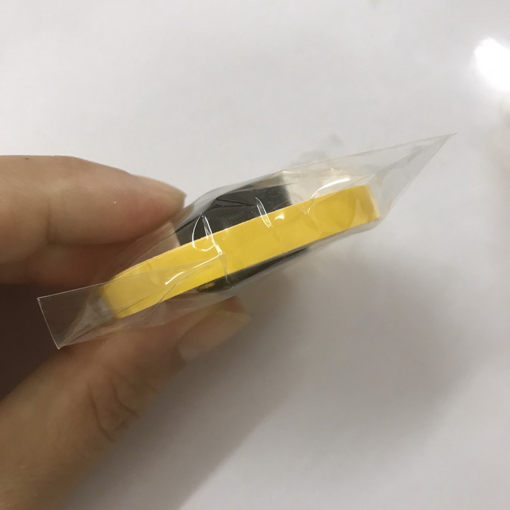 LABEL TAPE ลาเบลเหลือง กว้าง 6-9-12 มม. ยาว 8 เมตร สำหรับเครื่องพิมพ์ ...