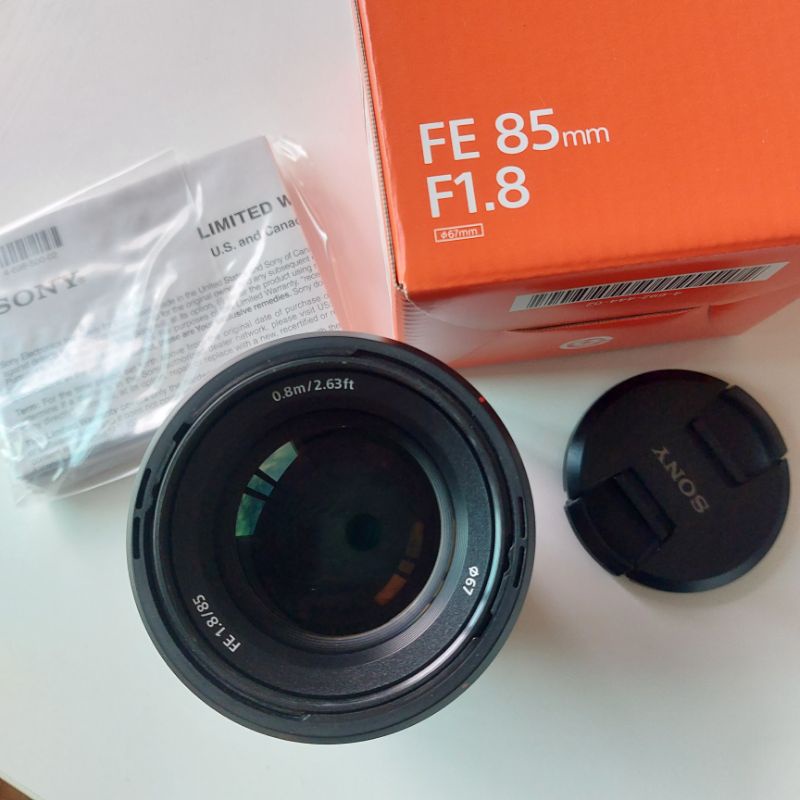 SONY FE 85 f1.8 เลนส์ Full-frame | Shopee Thailand