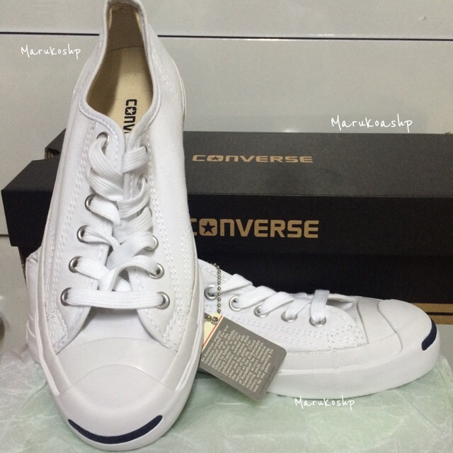 แท้100% Converse jack purcell+BOX | Shopee Thailand