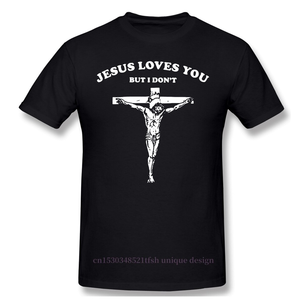 เสื้อยืด ผ้าฝ้ายแท้ พิมพ์ลายคําคมตลก Humor Guotes Internet Slang Jesus ...