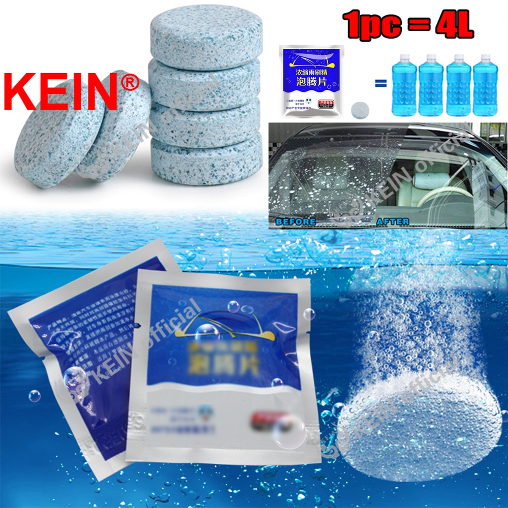 KEIN Efervescent Cleaning Tablet Cleaner Concentrated Tablet for Window ...