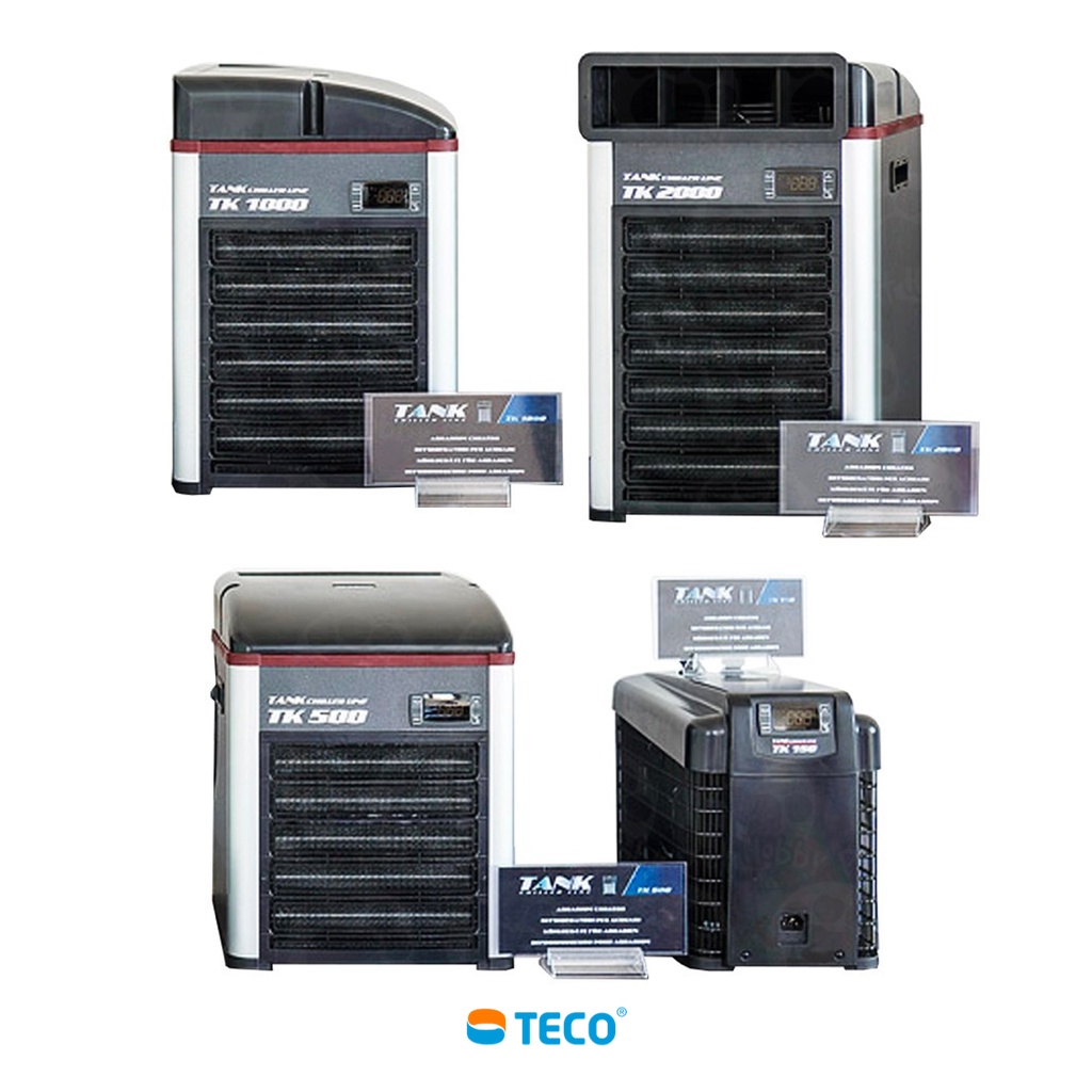 TECO CHILLER TK150, TK500, TK1000, TK2000 เครื่องทำความเย็นคอยล์ ...