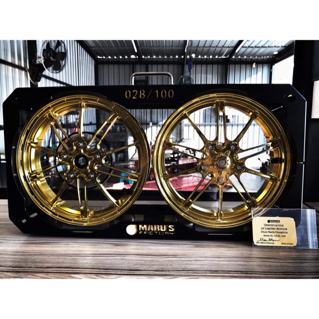 ชุดล้อ Maru’s Factory Limited Edition สีทอง (ส่งฟรี) | Shopee Thailand