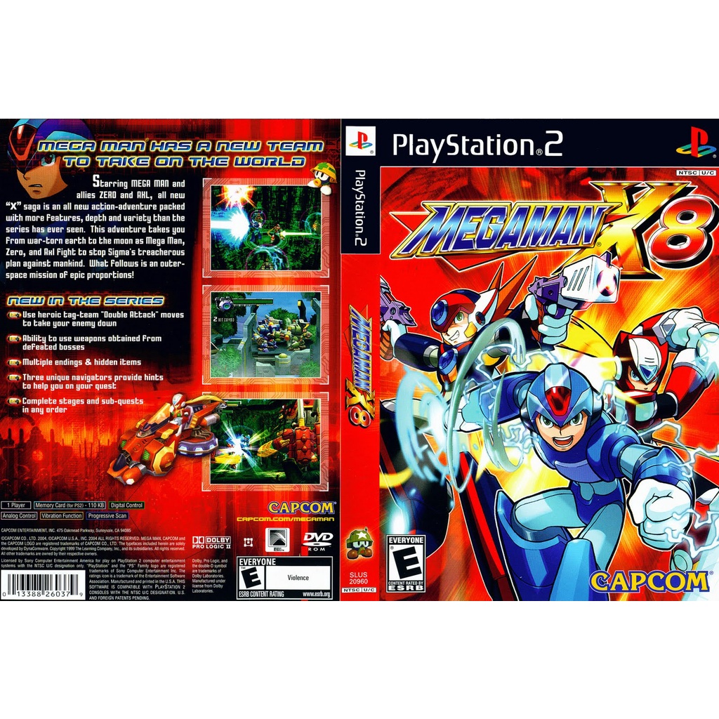 แผ่นเกมส์ PS2 Mega Man X8 คุณภาพ ส่งไว (DVD) | Shopee Thailand
