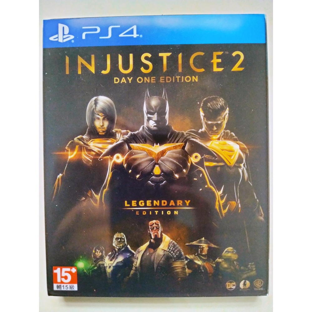 Injustice 2 : Legendary Edition PS4 Steelbook กล่องเหล็ก สำหรับสายสะสม ...