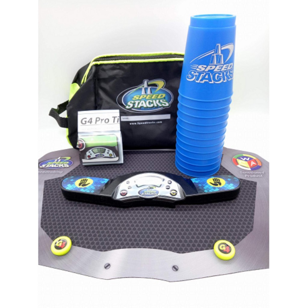 แก้วสแต็ค Wssa Sspeed Stacks Pro Timer Bundle G4 with 12 cups pro ...