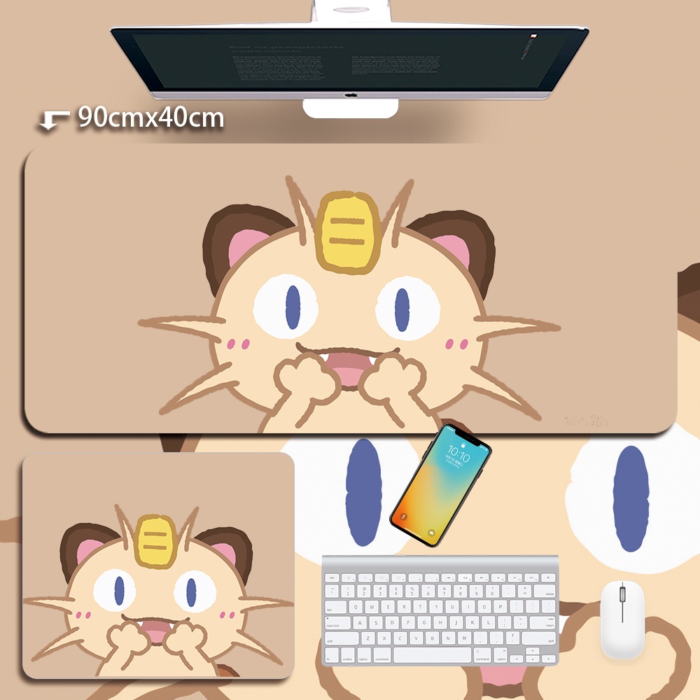 psyduck Pokémon Mouse Pad Eevee Anime Gengar Computer Pad Togepi New ...