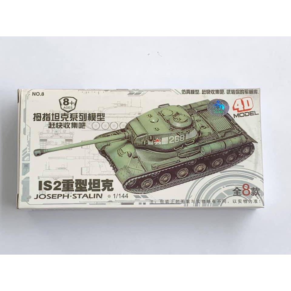 พลาสติก โมเดล ประกอบ 4D สเกล 1/144 IS2 JOSEPH.STALIN | Shopee Thailand