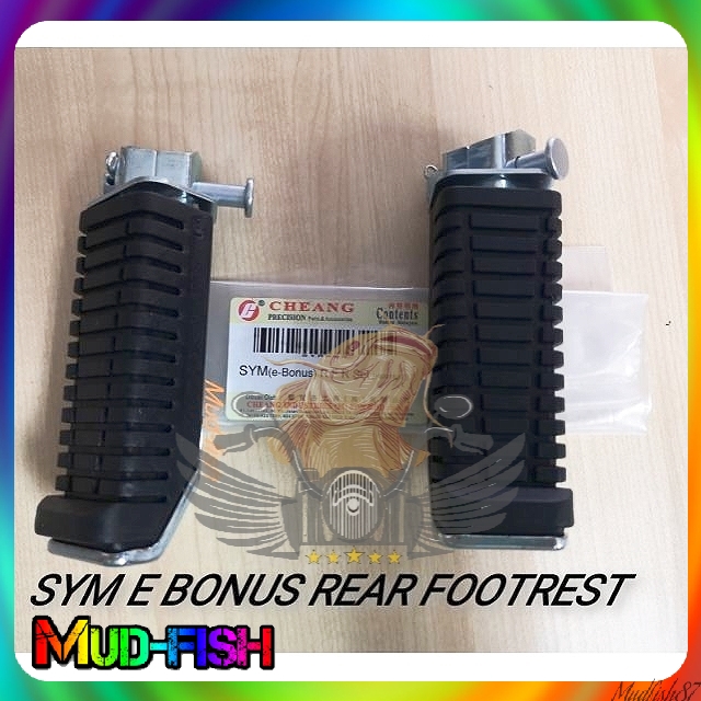 Sym E Bonus / SR 110 / Sport Bonus SR ชุดพักเท้าด้านหลัง เปลี่ยนได้ ...