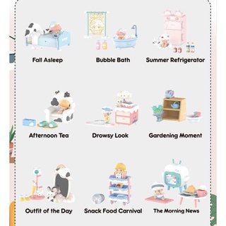 [เลือกได้] กล่องสุ่ม ฟิกเกอร์ DIMOO Home Body Series POPMART [ของแท้ ...