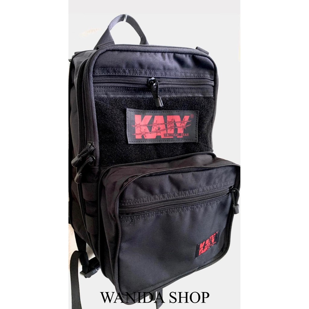 กระเป๋าเป้ #2 (KAIY) สีดำ | Shopee Thailand