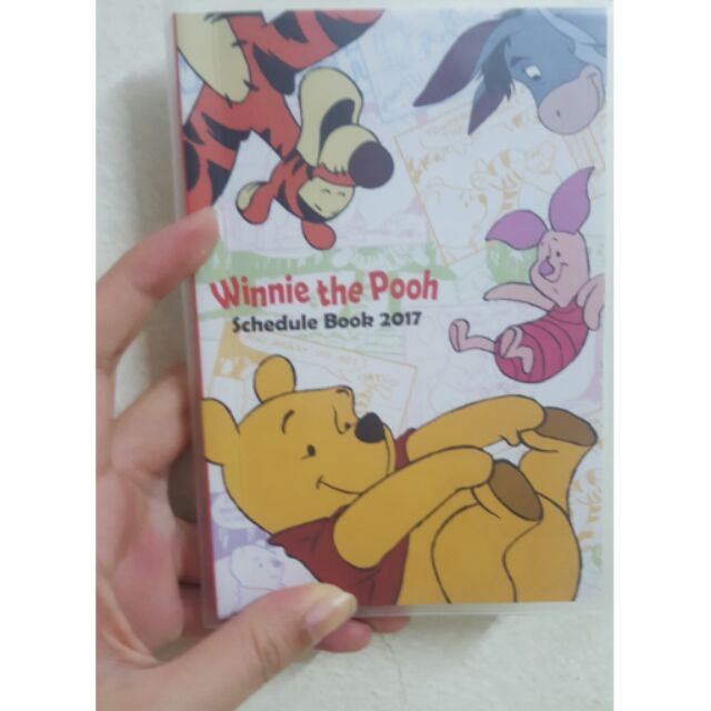 [ส่งฟรี] New!! Schedule 2017 ลาย winnie the pooh สีทั้งเล่ม | Shopee ...