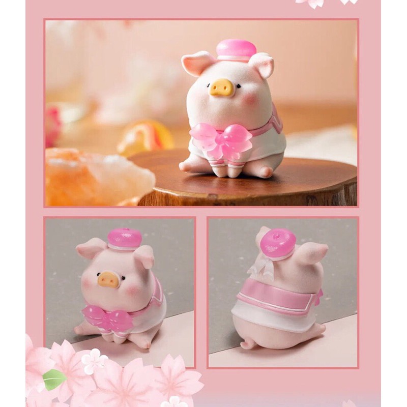 [TOY Planet] POP MART Popmart ART TOY LULU PIG Sakura 2 Series กล่อง ...