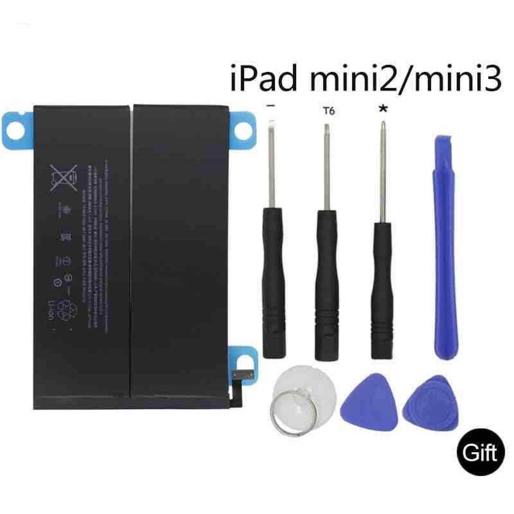 แบตเตอรี่ iPad mini 2 / Mini 3 A1512 A1489 A1490 A1491 A1599 6471mAh ...
