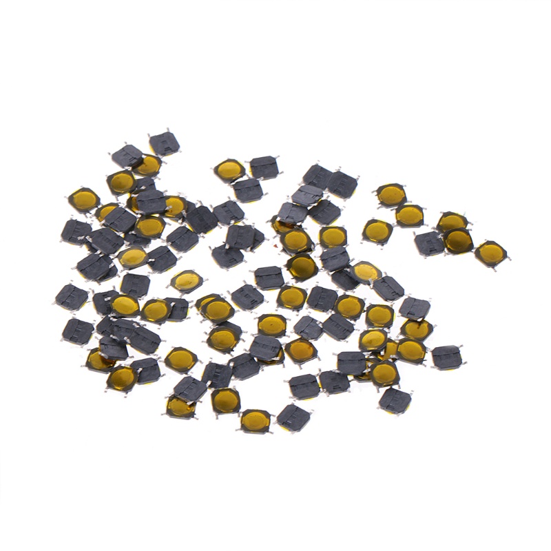 Pcf * 100 ชิ้น 4x4x0 7 มิลลิเมตร 4 พิน SMD Micro Momentary Push ปุ่ม ...