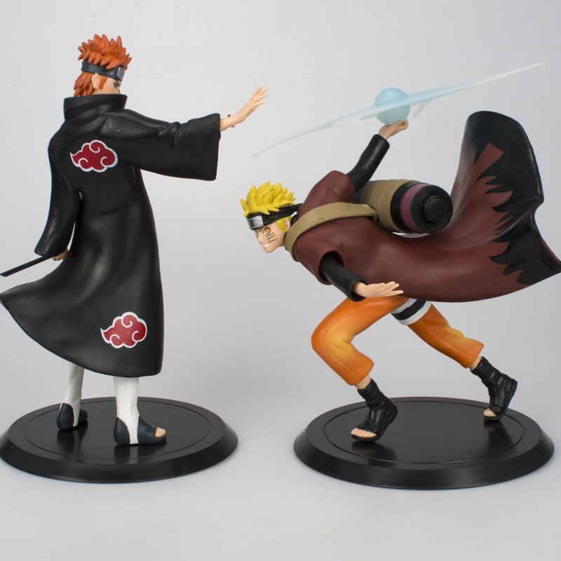 2 ชิ้น/เซ็ต Naruto Yahiko Anime Pain Six Paths Of Pain Figure | Shopee ...