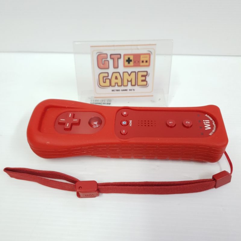 Nintendo Wii Mote Motionplus Inside Aka (Red) 🕹Japan 🇯🇵 [ RVL-036 ...