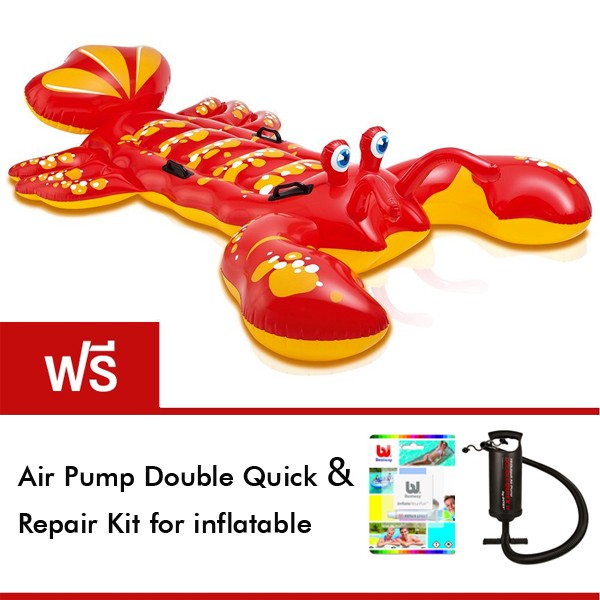 Toy's Mart Kids Inflatable Lobster Swimming Pool Ride On | Shopee Thailand