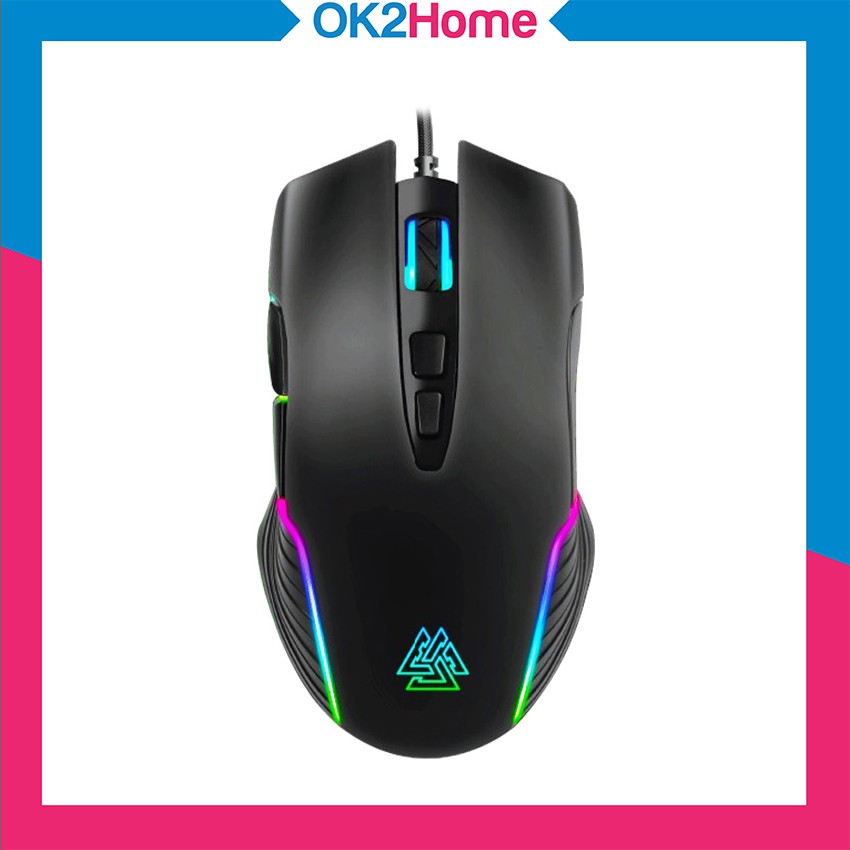 EGA Type M5 Gaming Mouse เมาส์เกมมิ่งมาโคร 6400DPI พร้อมโปรแกรมปรับตั้ง ...