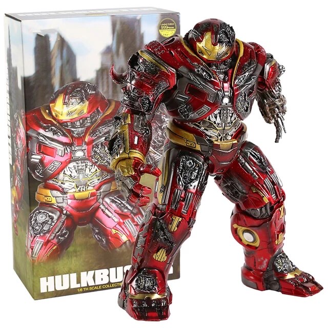 Hulkbuster 1/6 Damaged Version (Arm Damage) Action Figure 30cm | Shopee ...