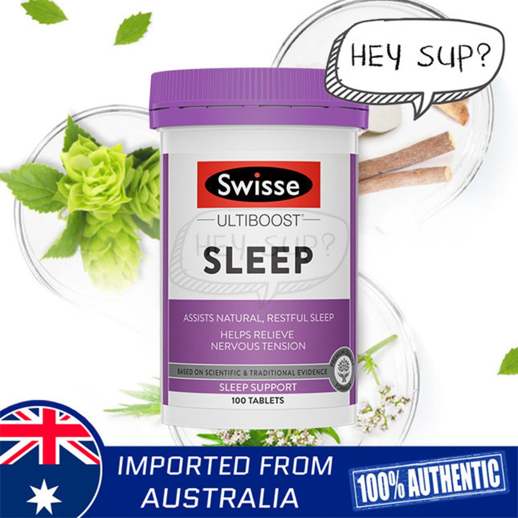 Swisse Ultiboost Sleep 100cap | Shopee Thailand
