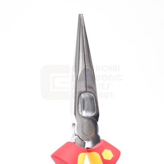 Wiha Professional electric คีมปากแหลม ขนาด 200มม VDE ฉนวนกันไฟฟ้าได้ถึง ...