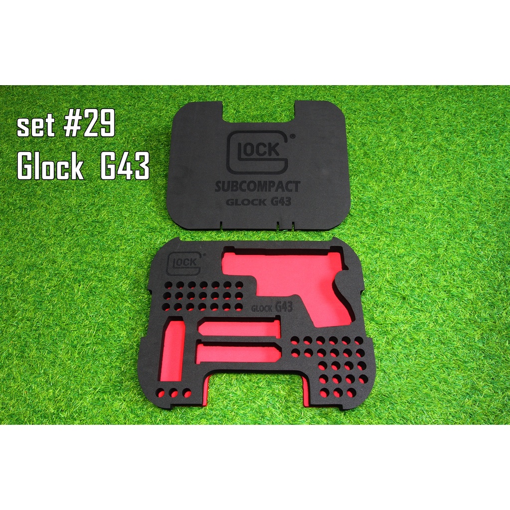GLOCK 19 GLOCK 26 และ SIG SAUER P365 โฟม EVA ตัดเข้ารูปกล่องเดิม NEW2024 (มีสินค้าพร้อมส่งในไทย ...