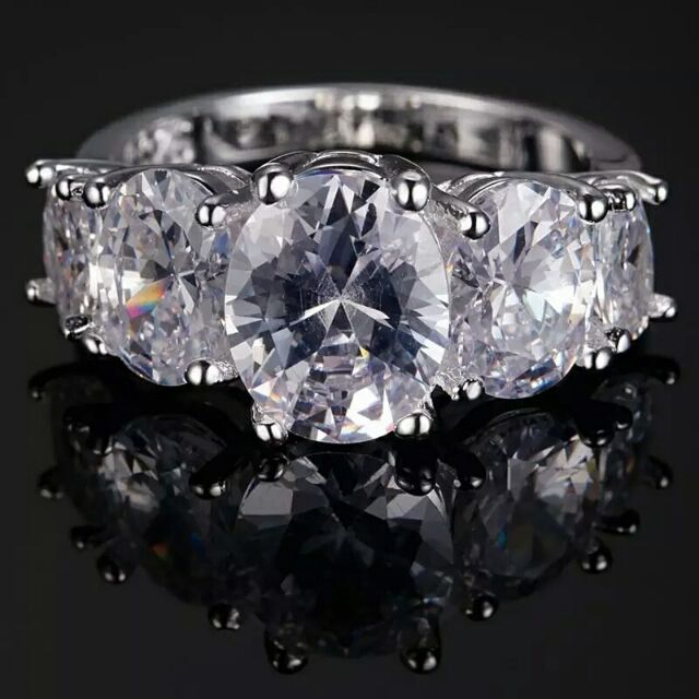 แหวนเงินเพชรCz Stamp S925 | Shopee Thailand