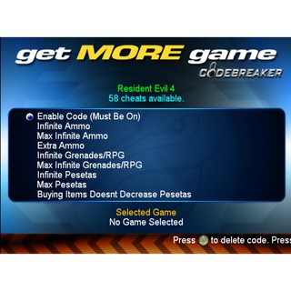 แผ่นเกมส์ PS2 สำหรับใส่สูตรโกงเกมส์ (Code Breaker Version 10) | Shopee ...